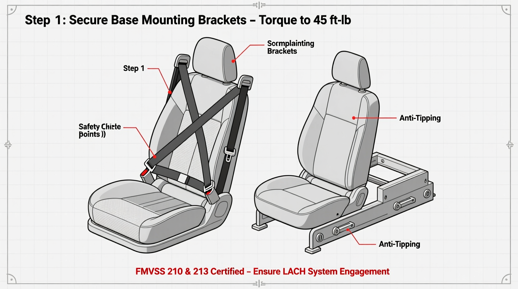 RV Seats Installation Guide: Step-by-Step FMVSS-Compliant Setup