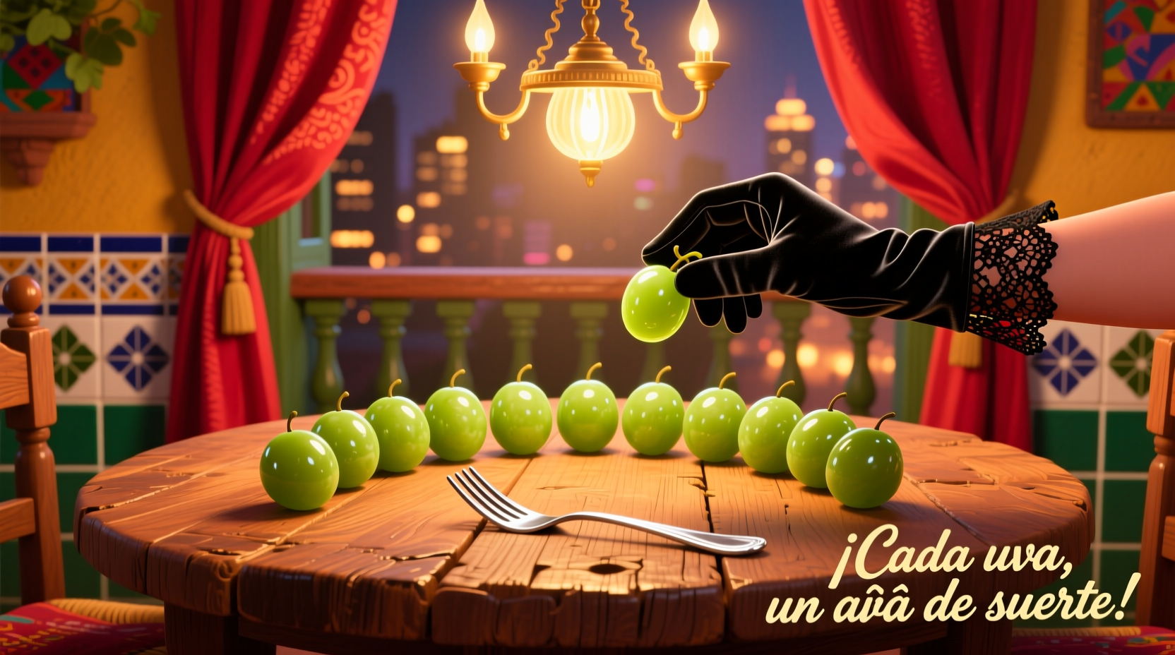 How to Eat 12 Grapes on New Year's Eve for Good Luck