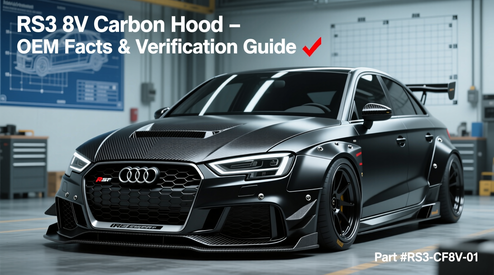 RS3 8V Carbon Hood for Track: OEM Facts & Verification Guide