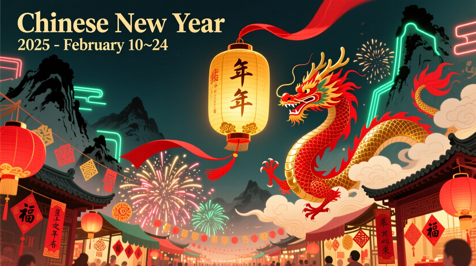 Chinese New Year 2025 Dates: February 10–24