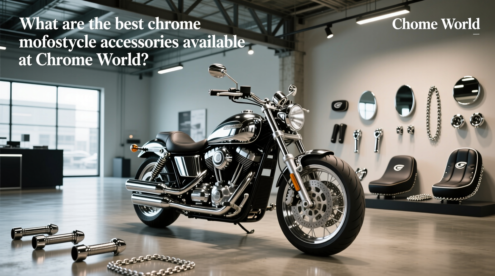 Chrome Motorcycle Accessories Guide: What to Look for in 2024