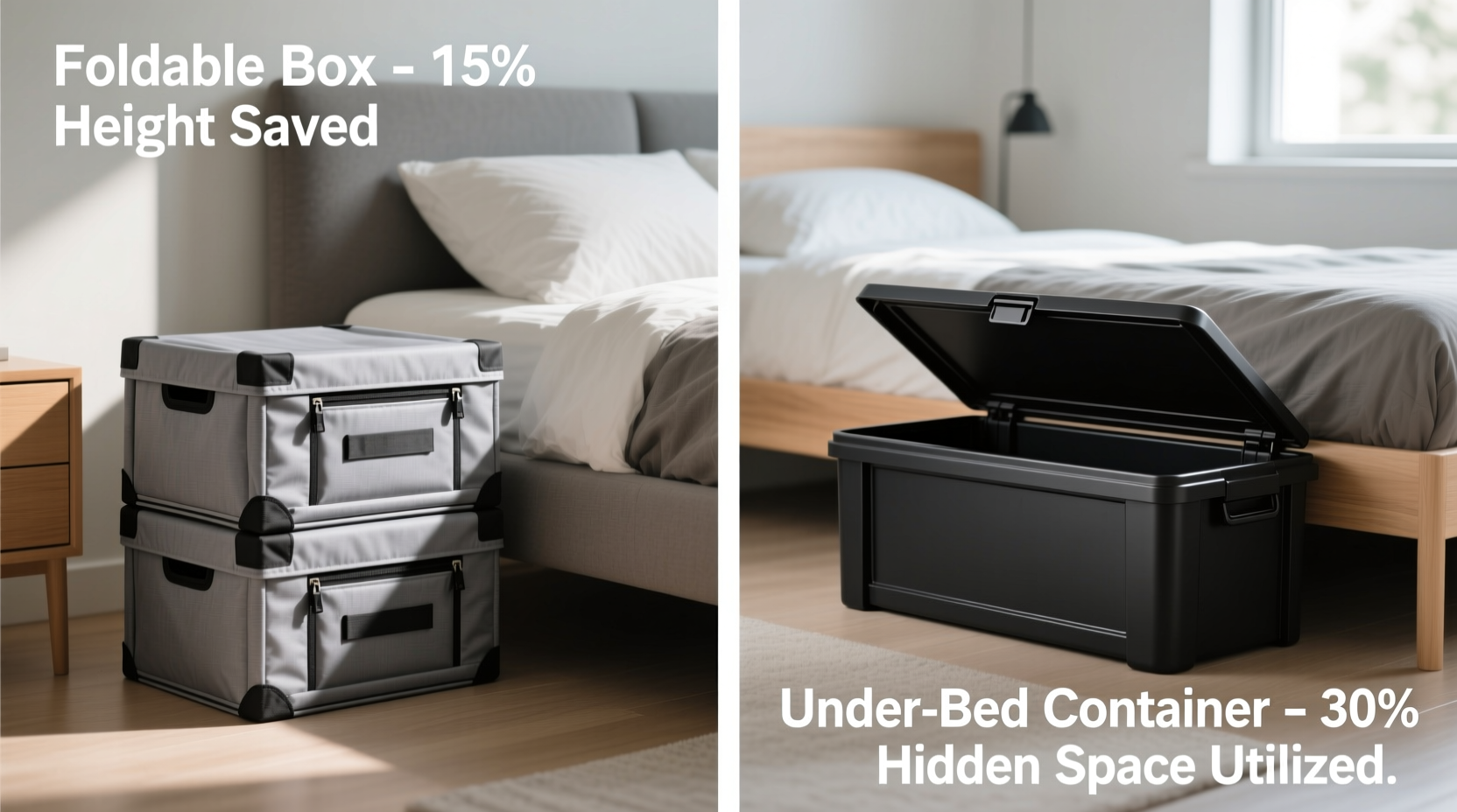Foldable Storage Box Vs Under Bed Container Which One Actually Saves ...