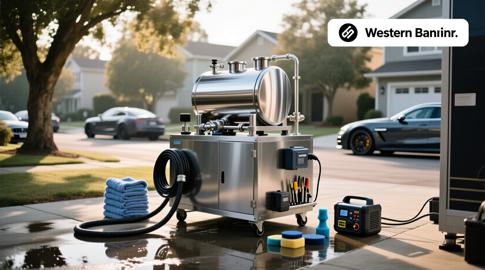 How to Set Up a Mobile Detailing Water Tank System