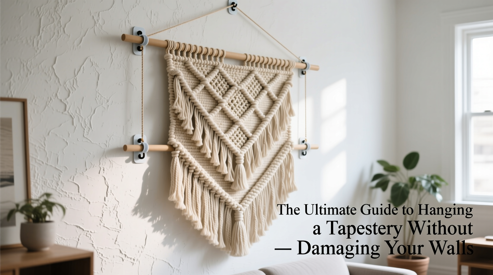 The Ultimate Guide To Hanging A Tapestry Without Damaging Your Walls
