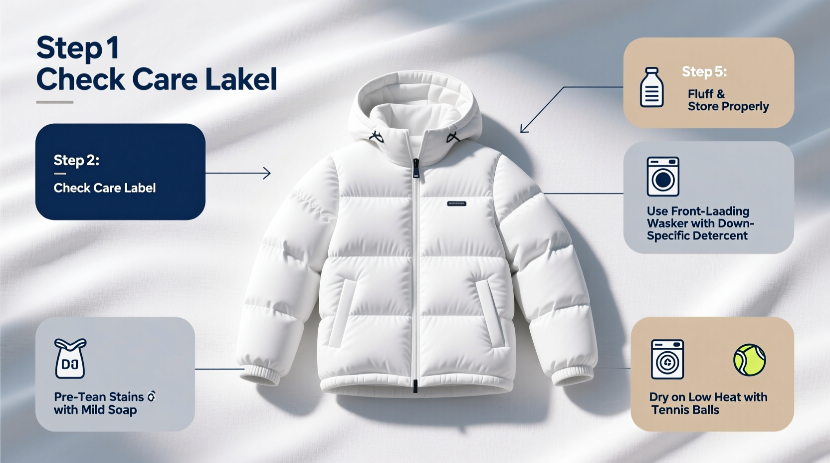 The Complete Guide To Washing Your Down Puffer Jacket Safely And ...