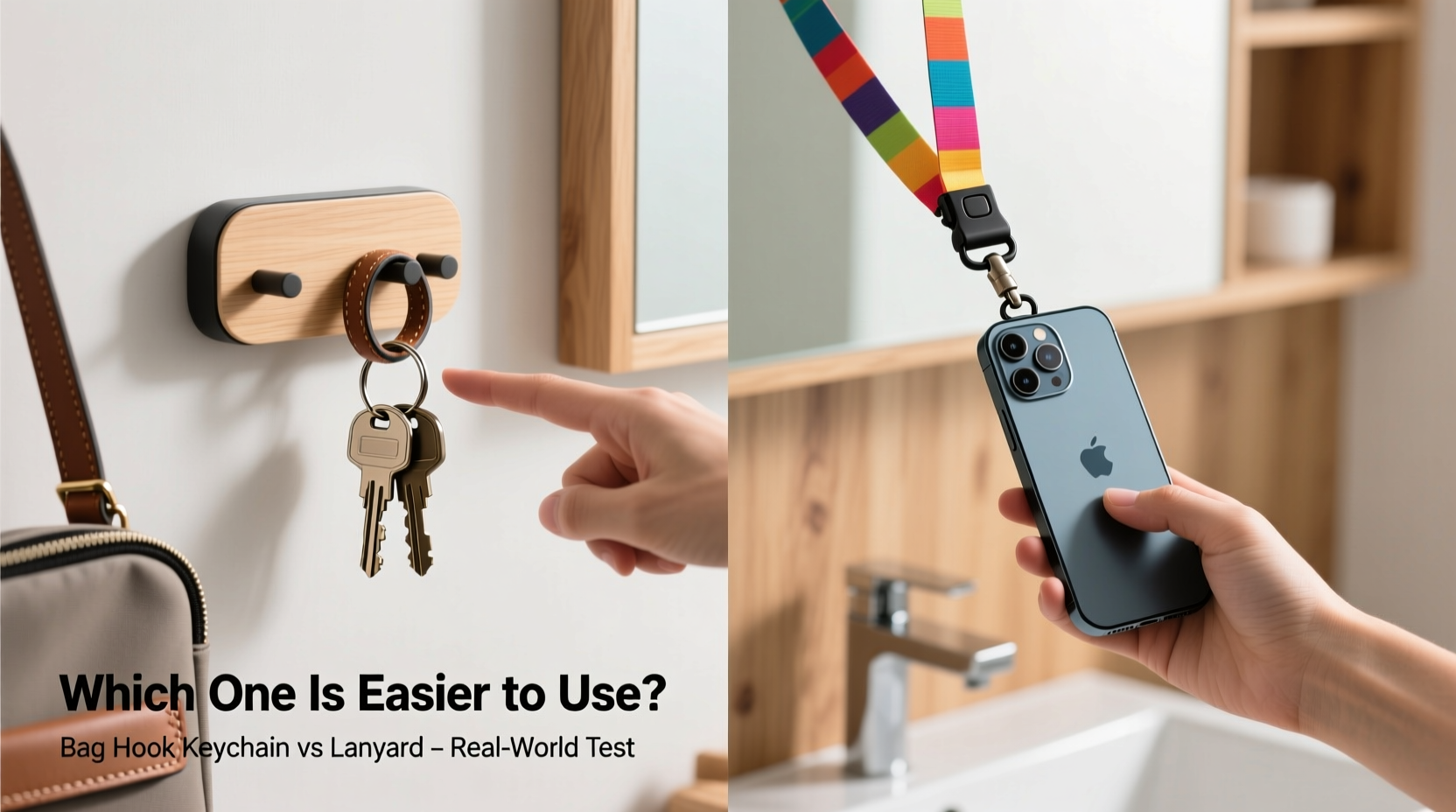 Bag Hook Keychain Vs Lanyard Which Ones Actually Easier To Use