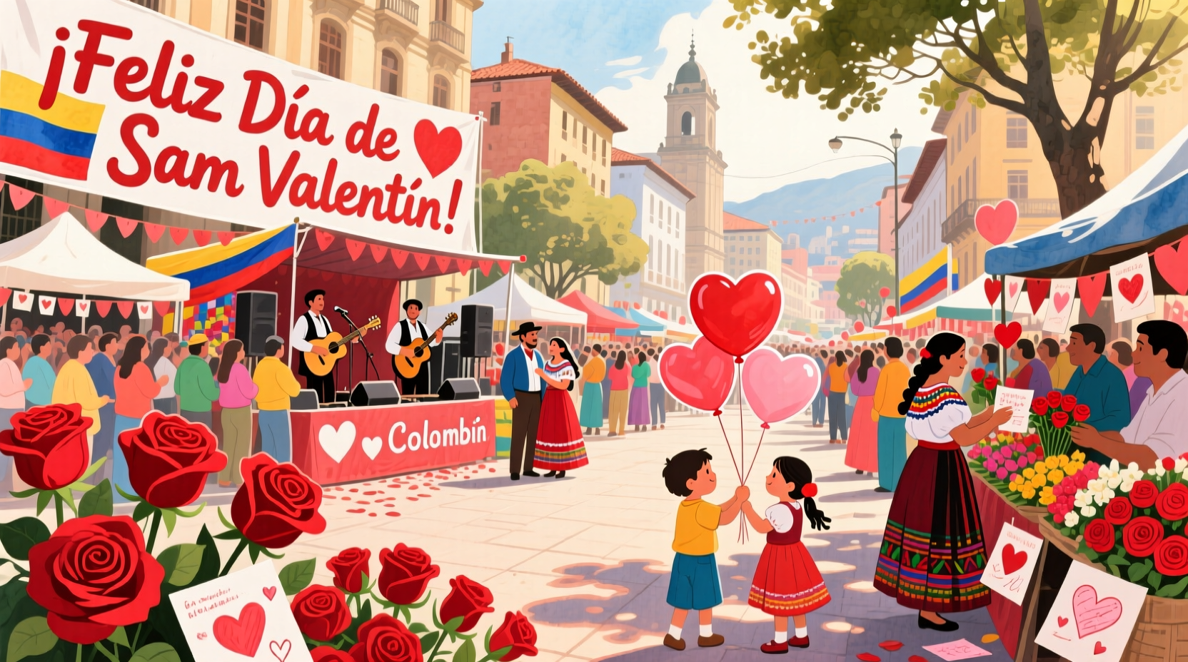 When Is Valentine's Day in Colombia?