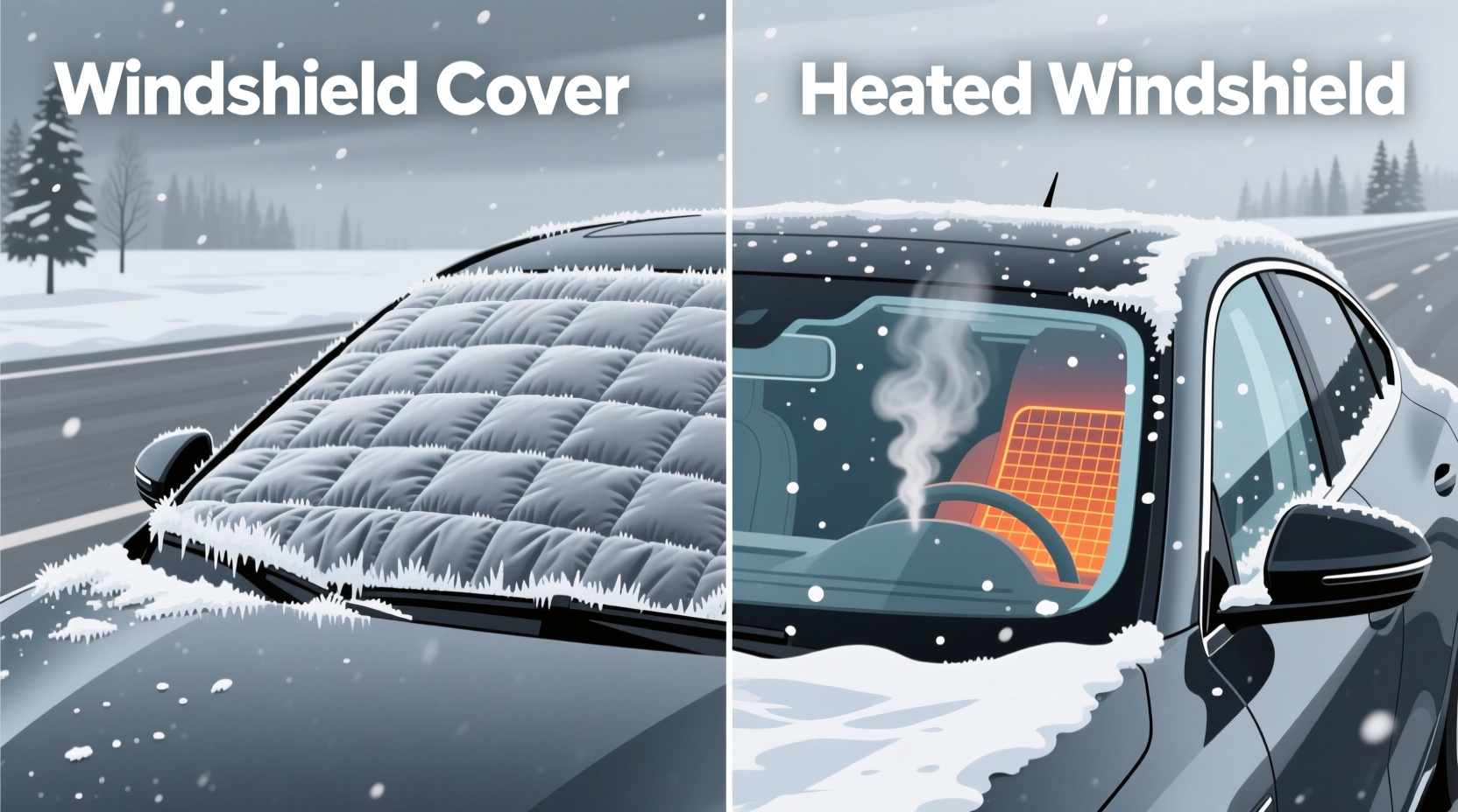 Cover vs Heated Windshield: Key Differences & When to Choose Each