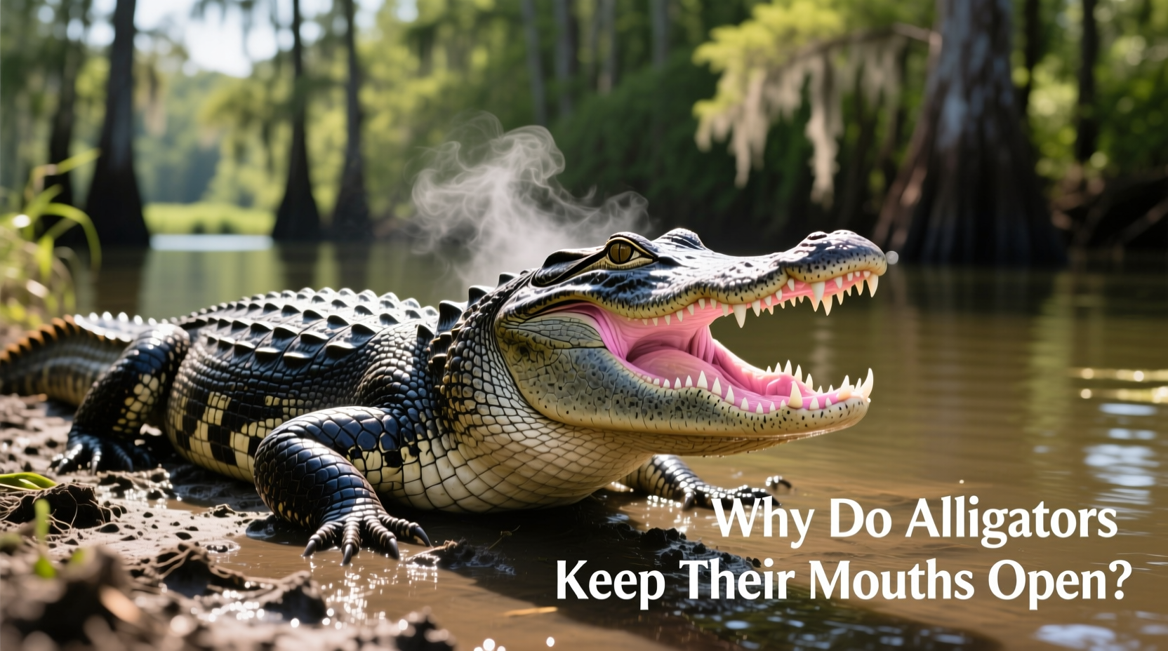 Why Do Alligators Keep Their Mouths Open Understanding The Behavior