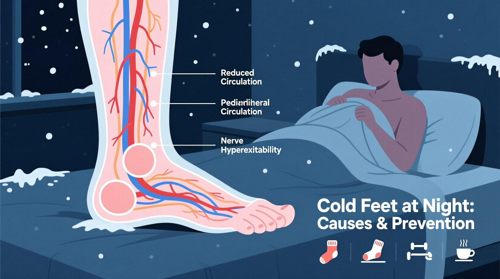 Cold Feet At Night Causes Treatment And Prevention