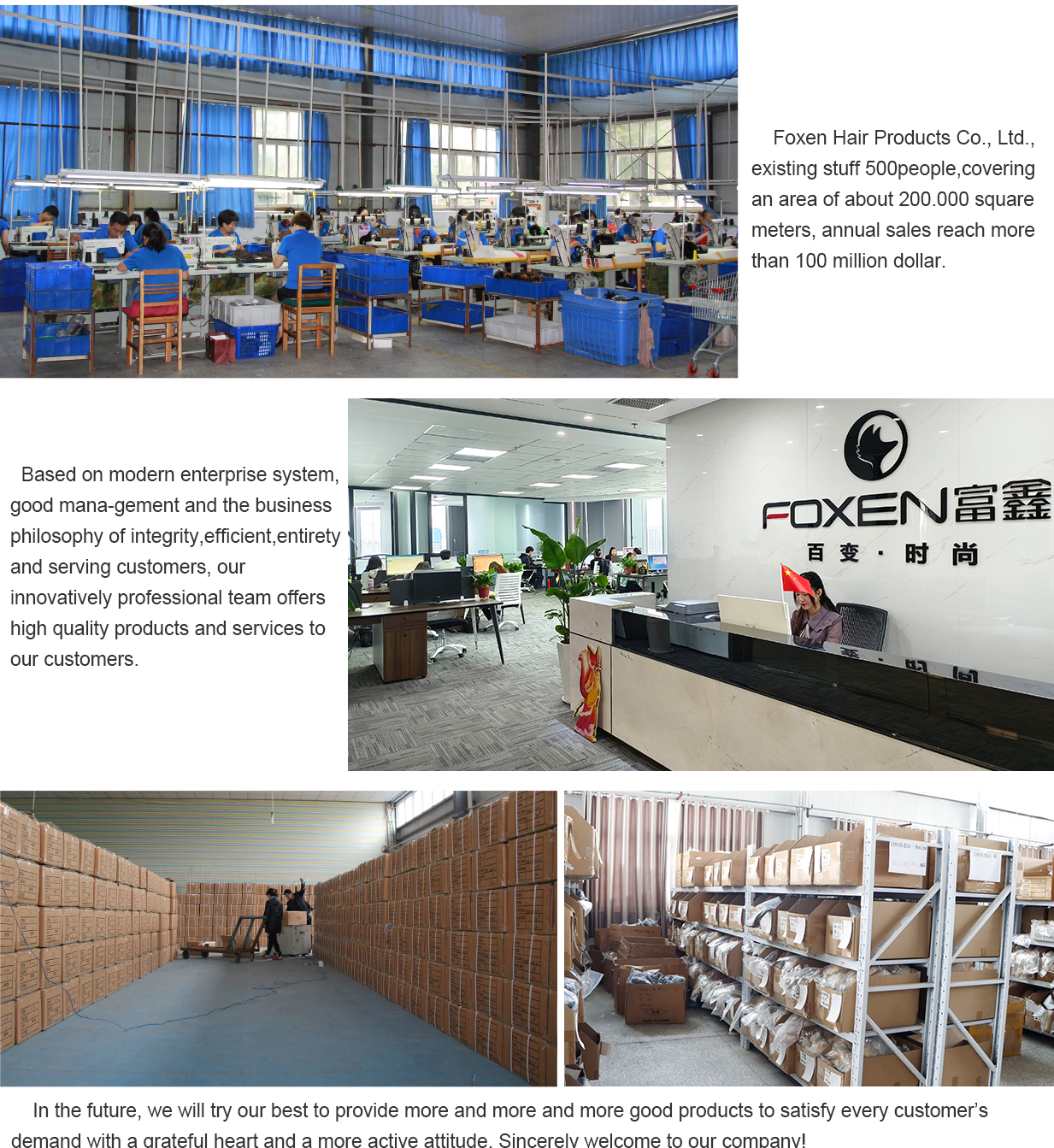 Company Overview - Xuchang Fuxin Hair Products Co., Ltd.