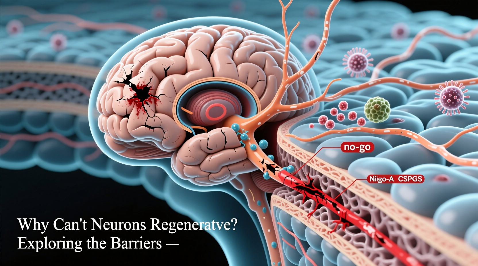Why Cant Neurons Regenerate Exploring The Barriers