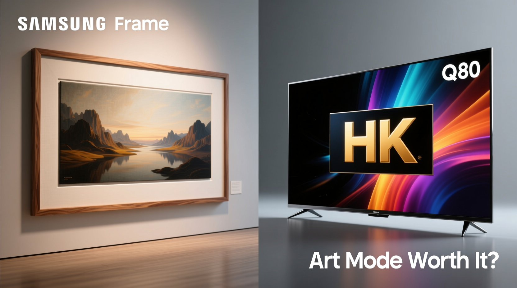 Samsung Frame Vs Q80 Is The Art Mode Worth The Extra Cost Or Is The Q80 ...