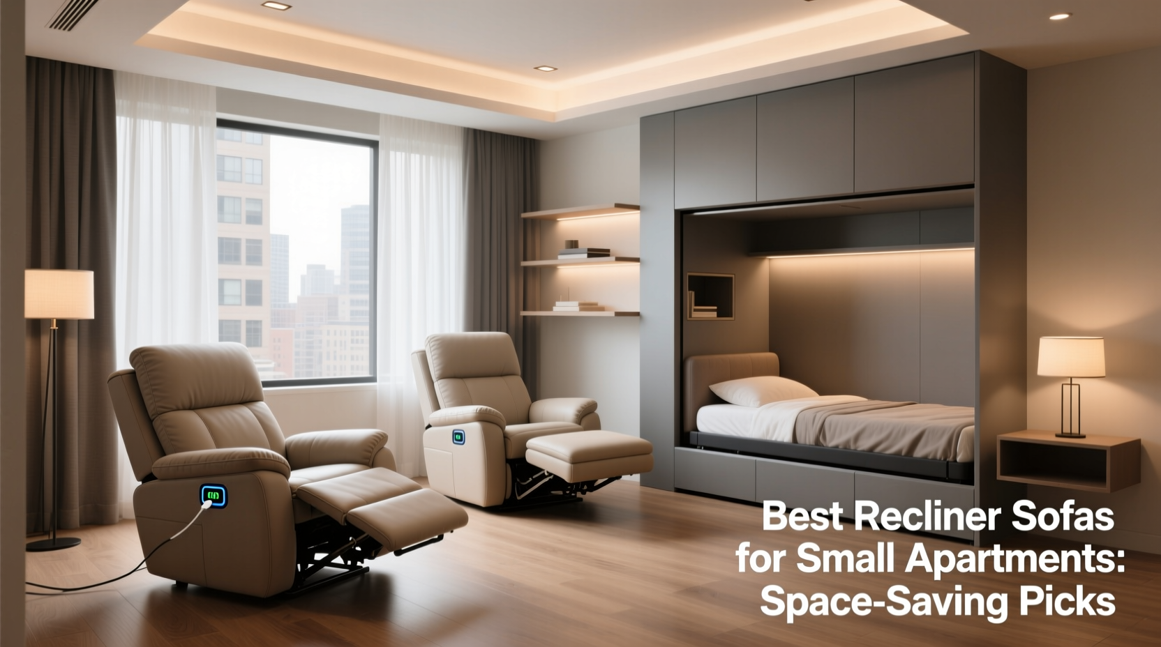 Best Recliner Sofas for Small Apartments: Space-Saving Picks