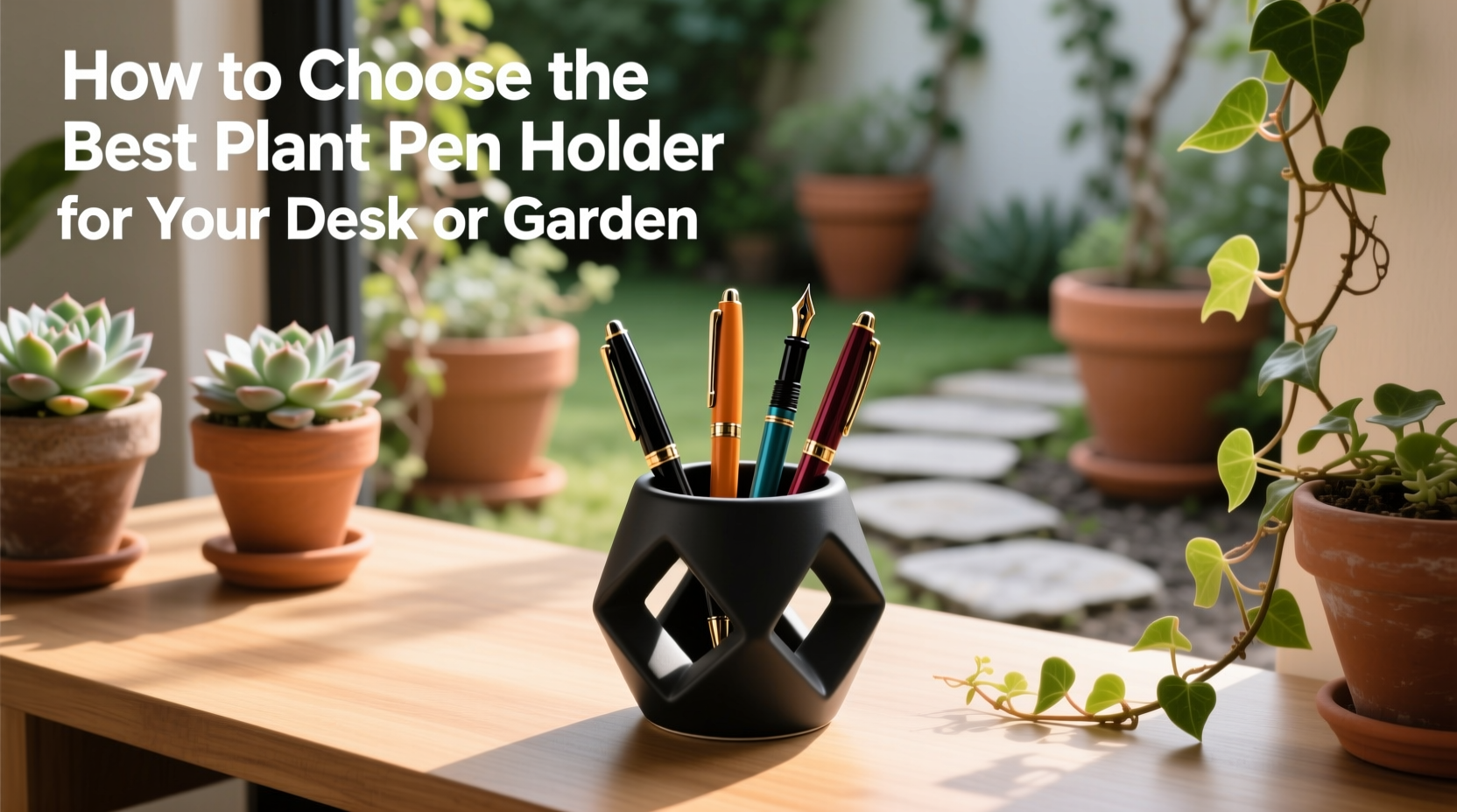 How to Choose the Best Plant Pen Holder for Your Desk or Garden