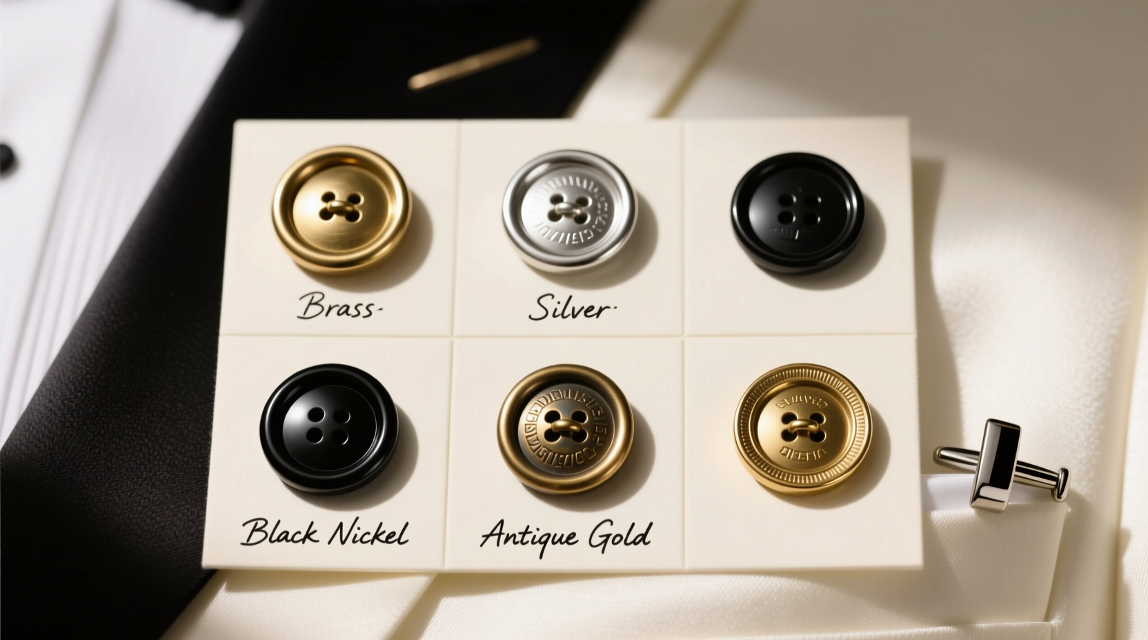 The Ultimate Guide To Choosing And Matching Metal Buttons For Your ...