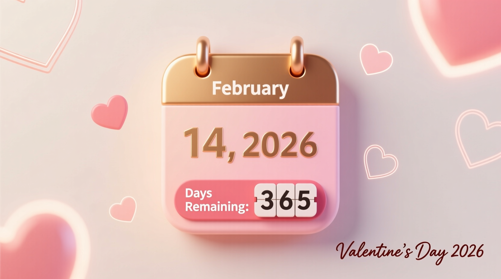 How Many Days Until Valentine's Day 2026?