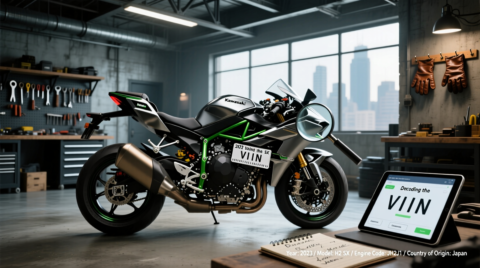 How to Decode a Kawasaki Motorcycle VIN: A Practical Guide
