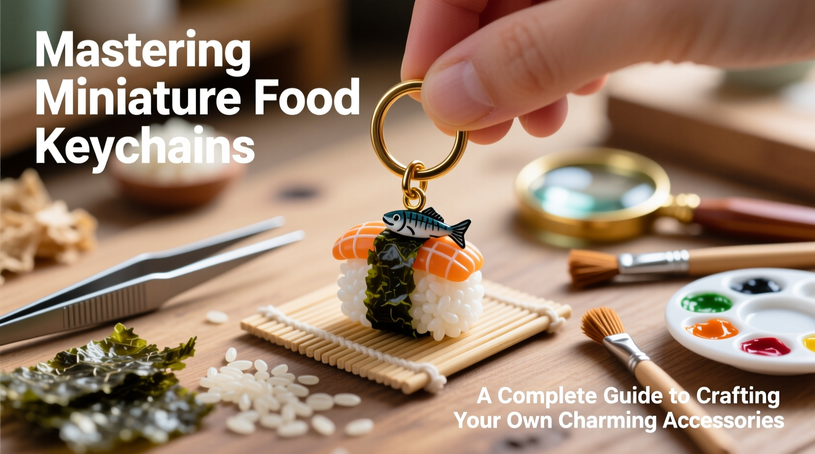 Mastering Miniature Food Keychains A Complete Guide To Crafting Your ...