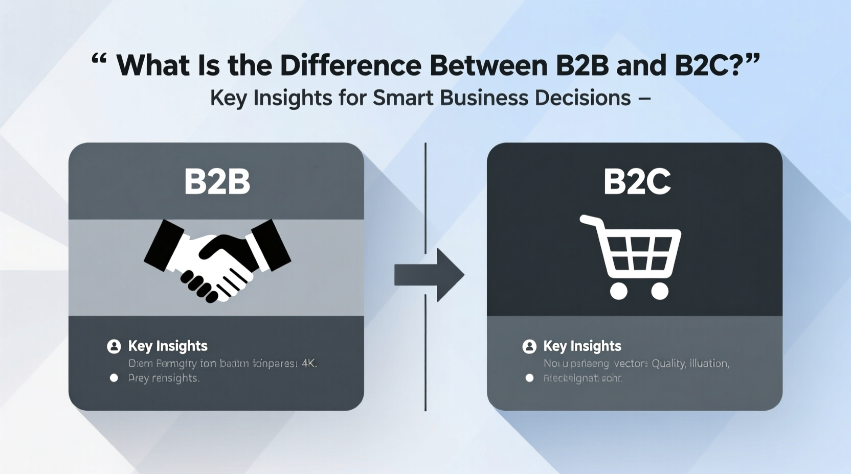 What Is the Difference Between B2B and B2C? Key Insights for Smart ...