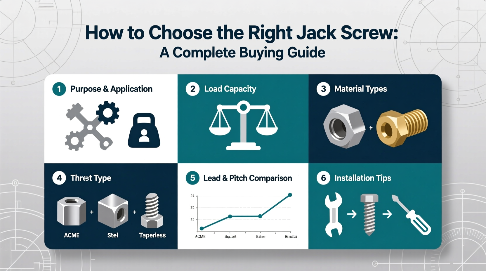 How to Choose the Right Jack Screw: A Complete Buying Guide