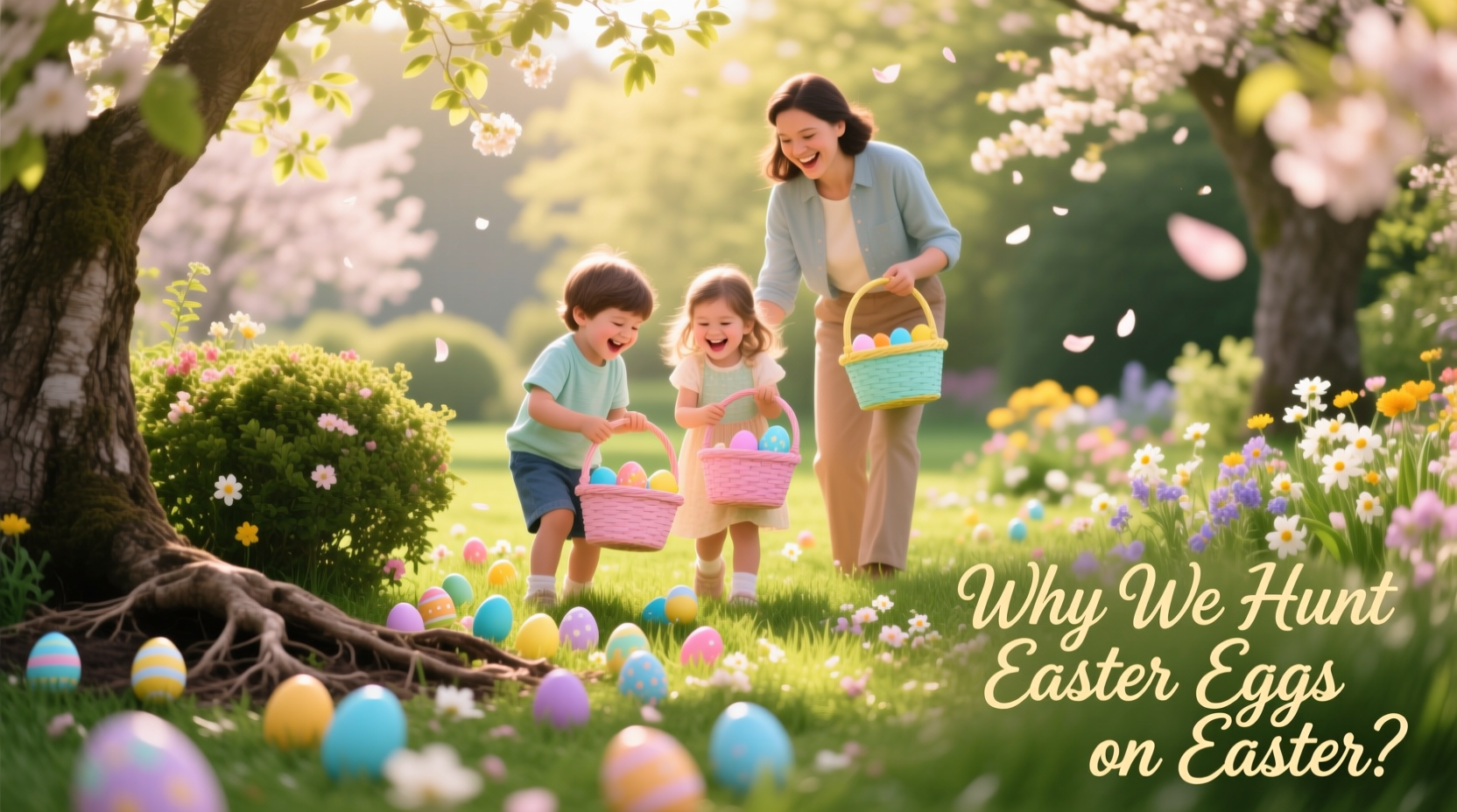 Why We Hunt Easter Eggs on Easter