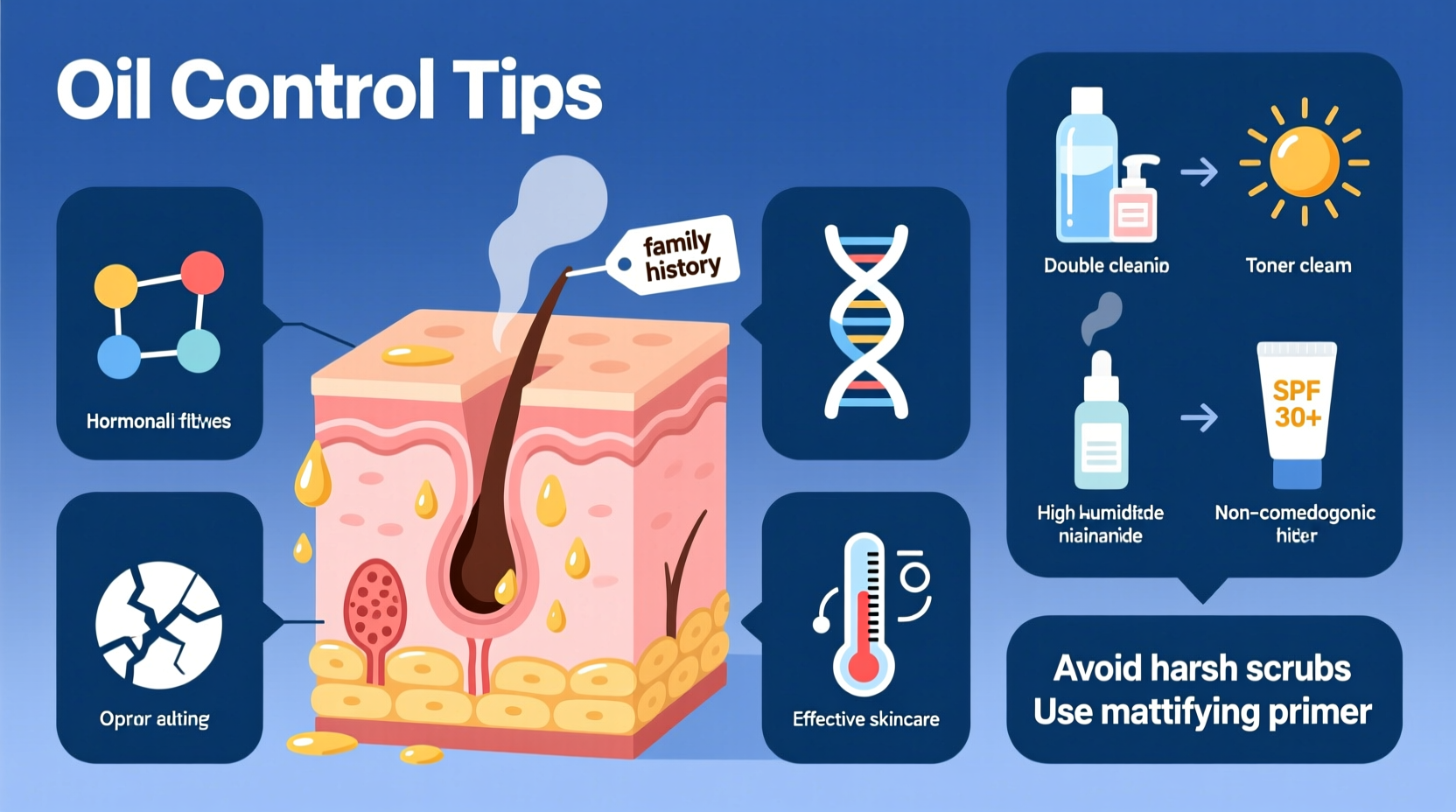 Why Is My Skin Oily Causes Control Skincare Tips