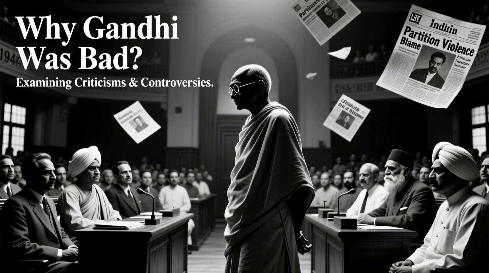 Why Gandhi Was Bad Examining Criticisms And Controversies