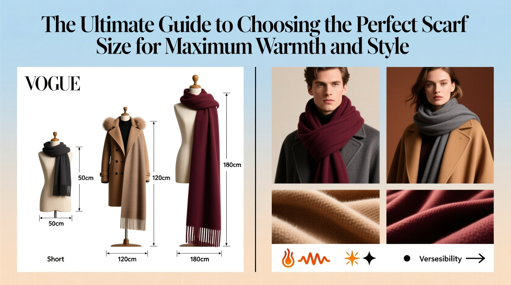 The Ultimate Guide To Choosing The Perfect Scarf Size For Maximum ...
