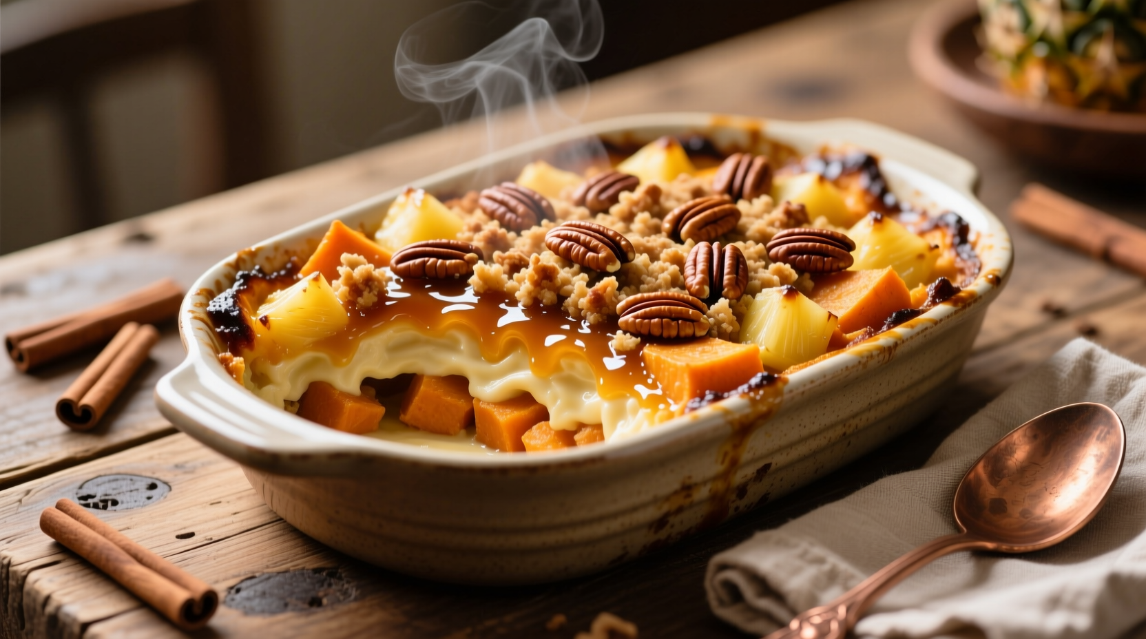 Sweet Potato Casserole with Pineapple: Flavorful Twist