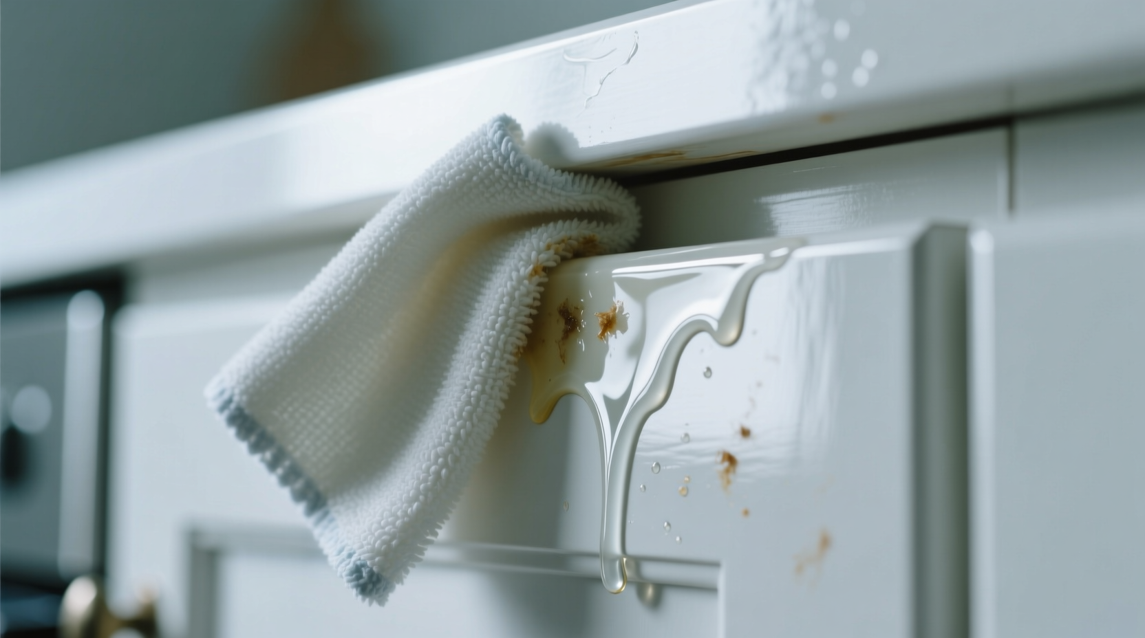 Kitchen Hacks Tips: Remove Shelf Liner Residue Safely