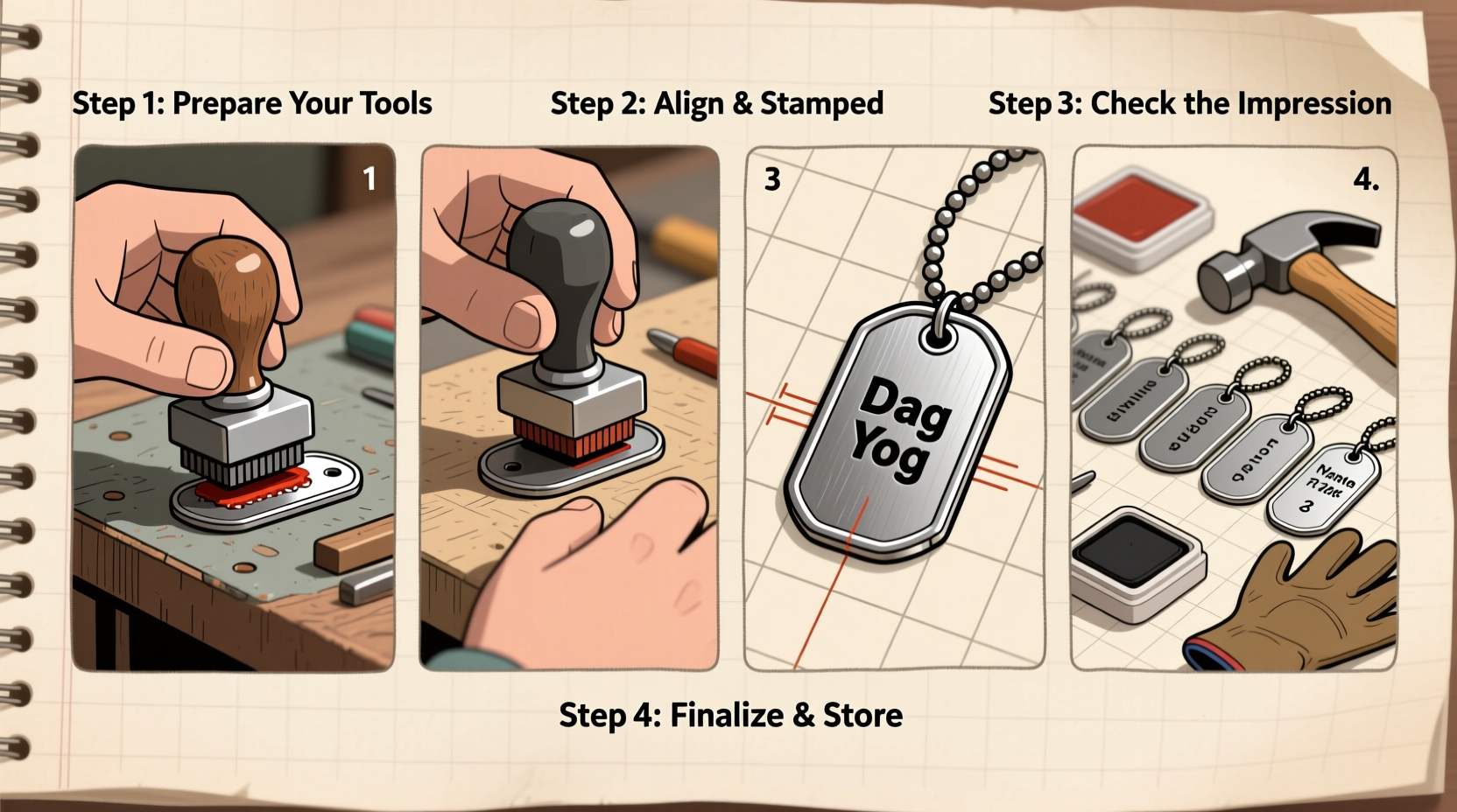Mastering How To Stamp Dog Tags By Hand A Step By Step Guide For Beginners