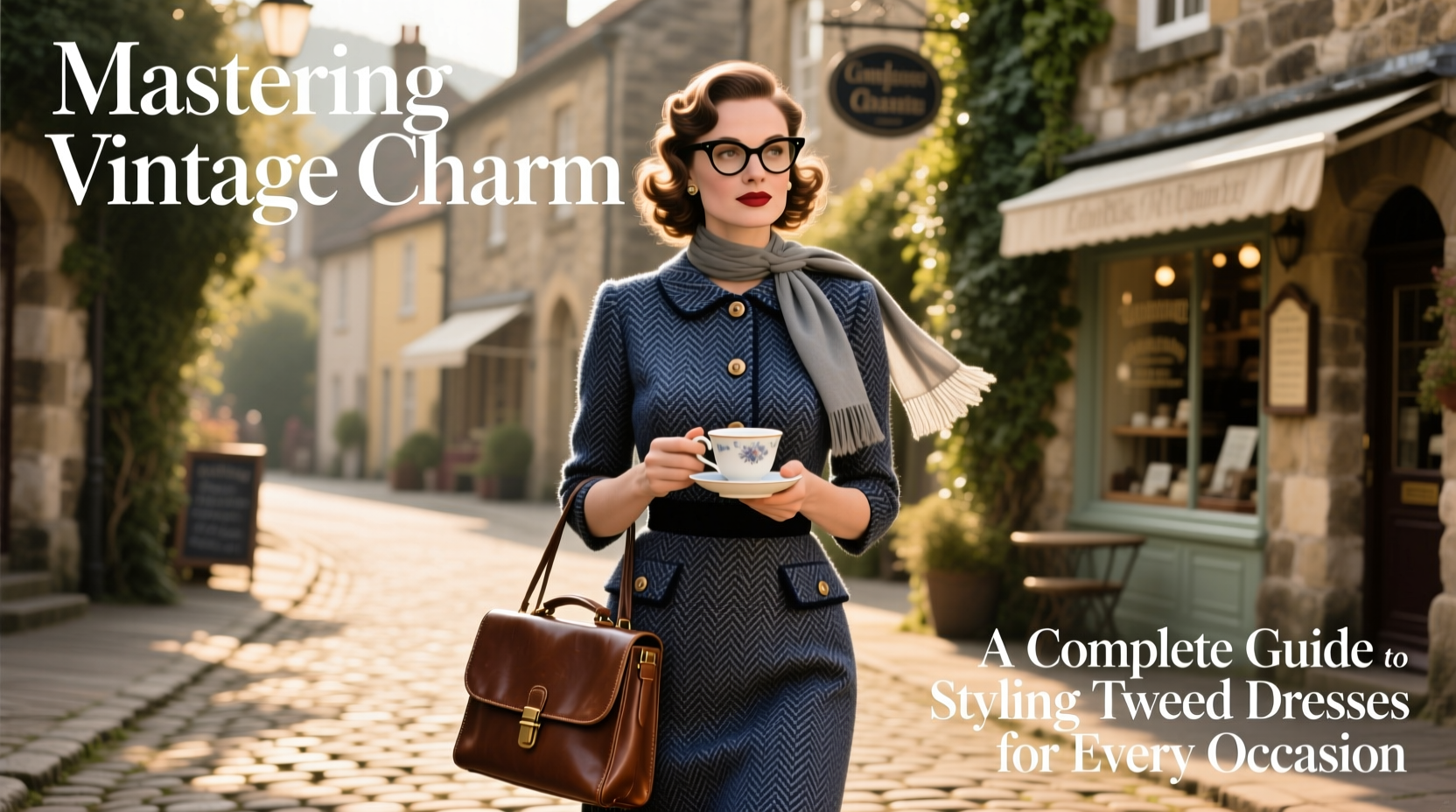 Mastering Vintage Charm A Complete Guide To Styling Tweed Dresses For ...