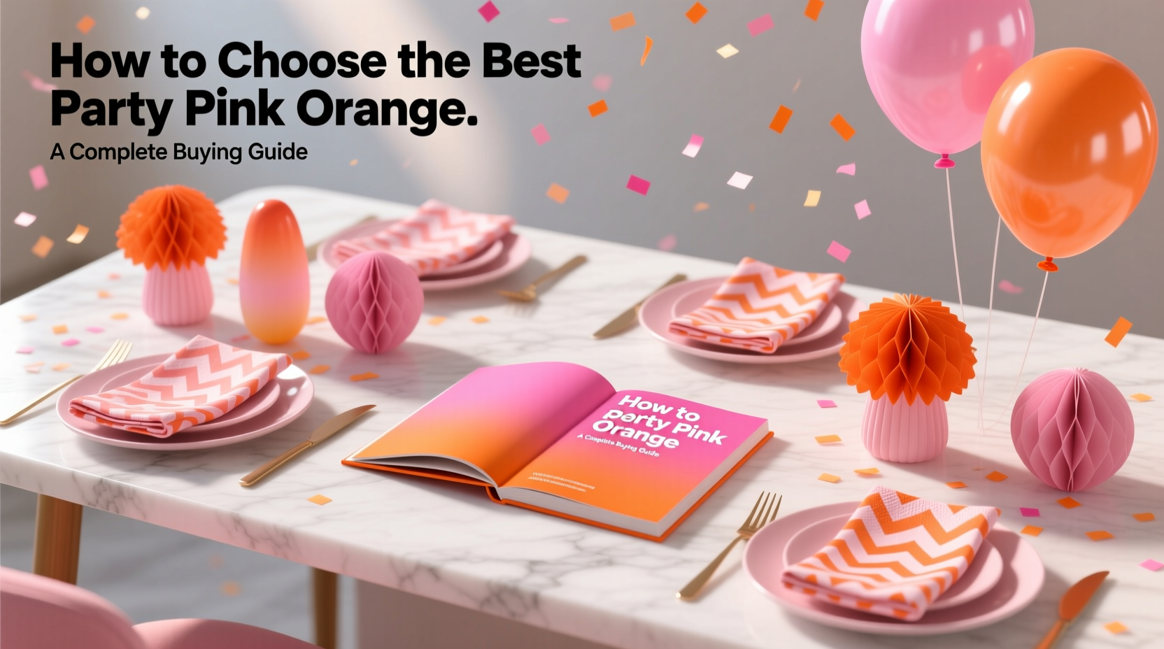 How to Choose the Best Party Pink Orange for Your Event Needs
