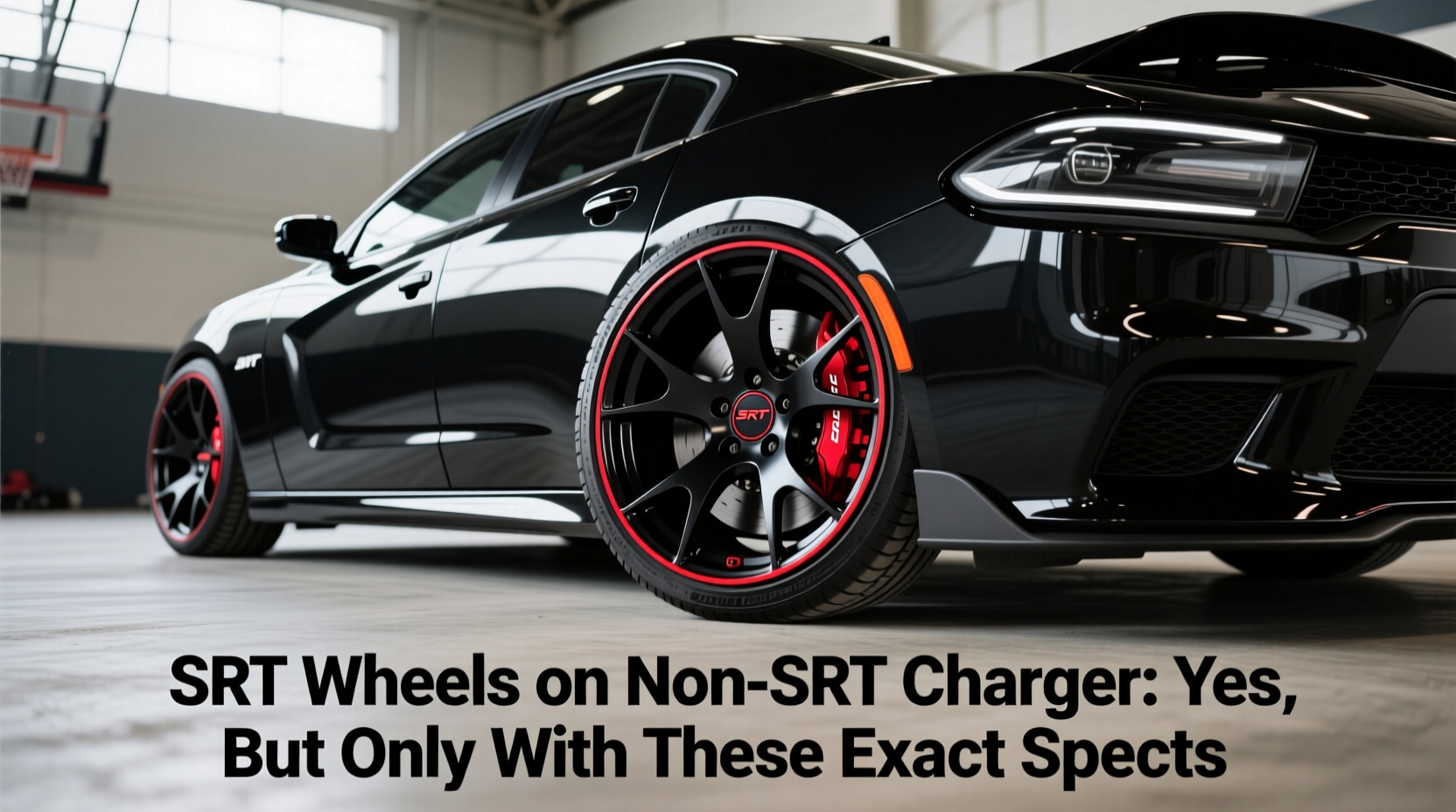 SRT Wheels on Non-SRT Charger: Yes, But Only With These Exact Specs