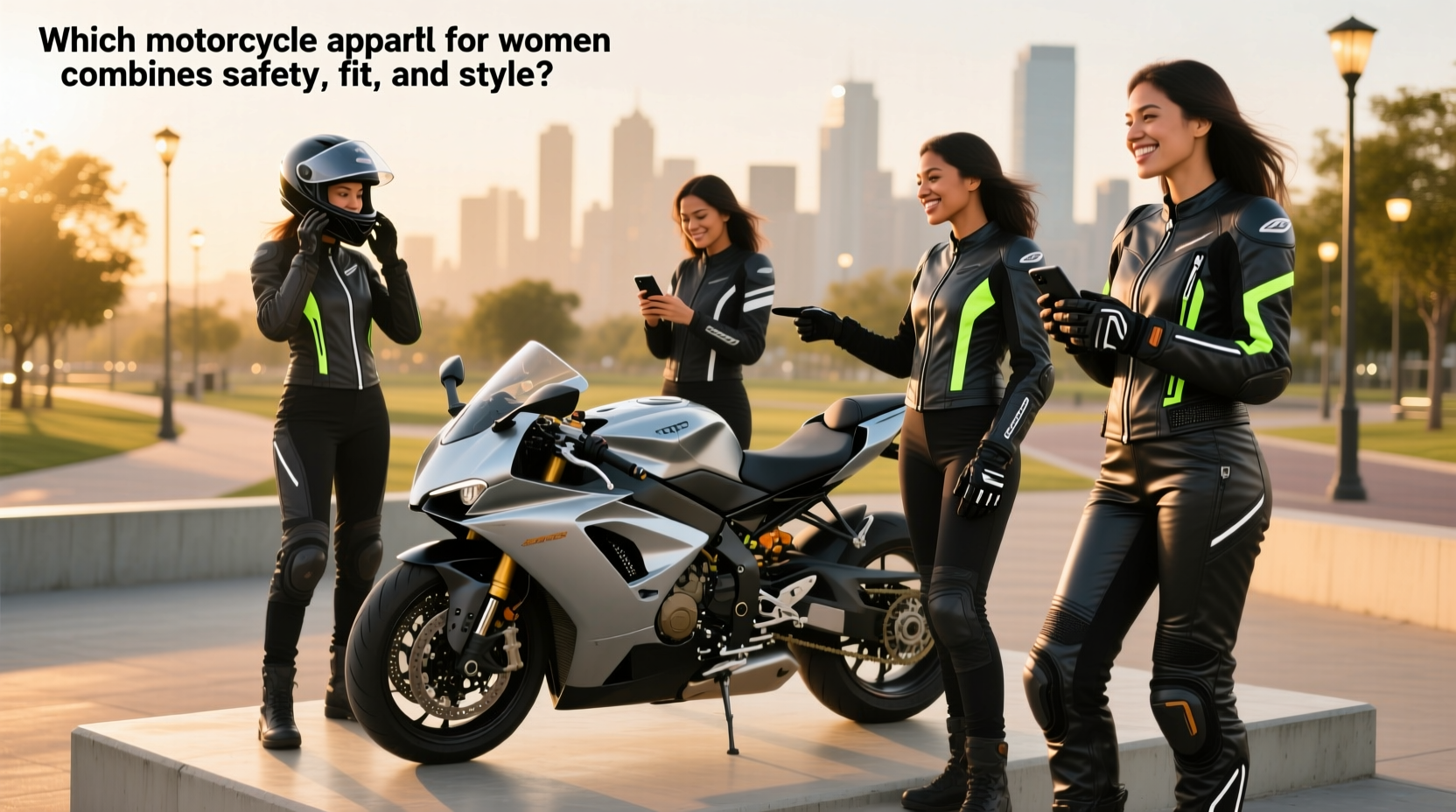 How to Choose Women's Motorcycle Apparel for Safety and Fit