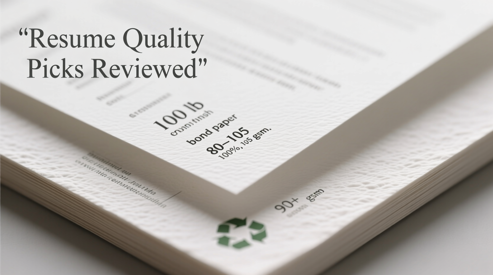 What Is The Best Paper To Print A Resume On Quality Picks Reviewed