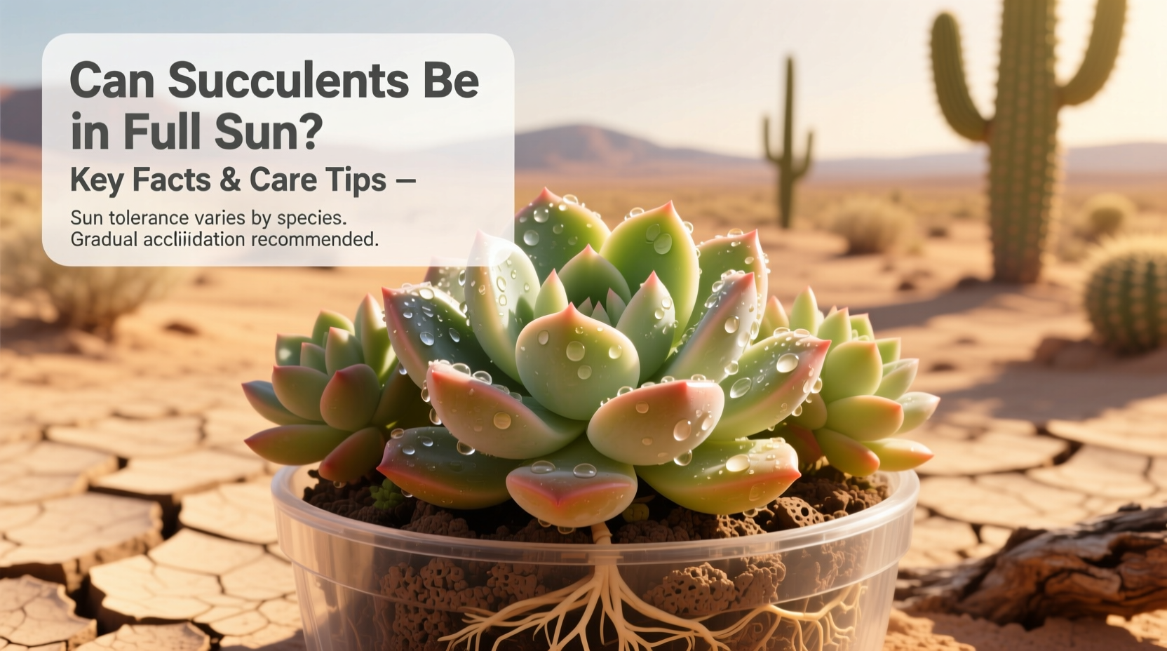 Can Succulents Be in Full Sun? Key Facts & Care Tips