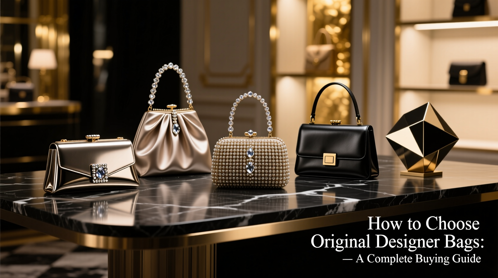 How to Choose Original Designer Bags Evening Bags: A Complete Buying Guide