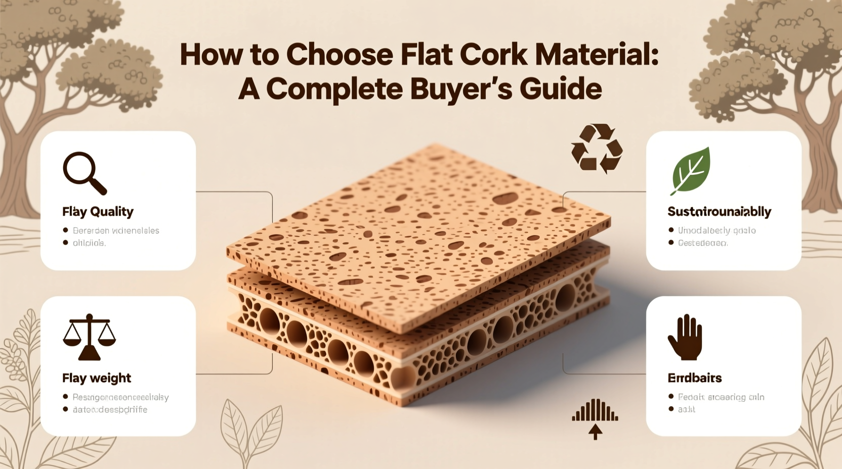 How to Choose Flat Cork Material: A Complete Buyer's Guide