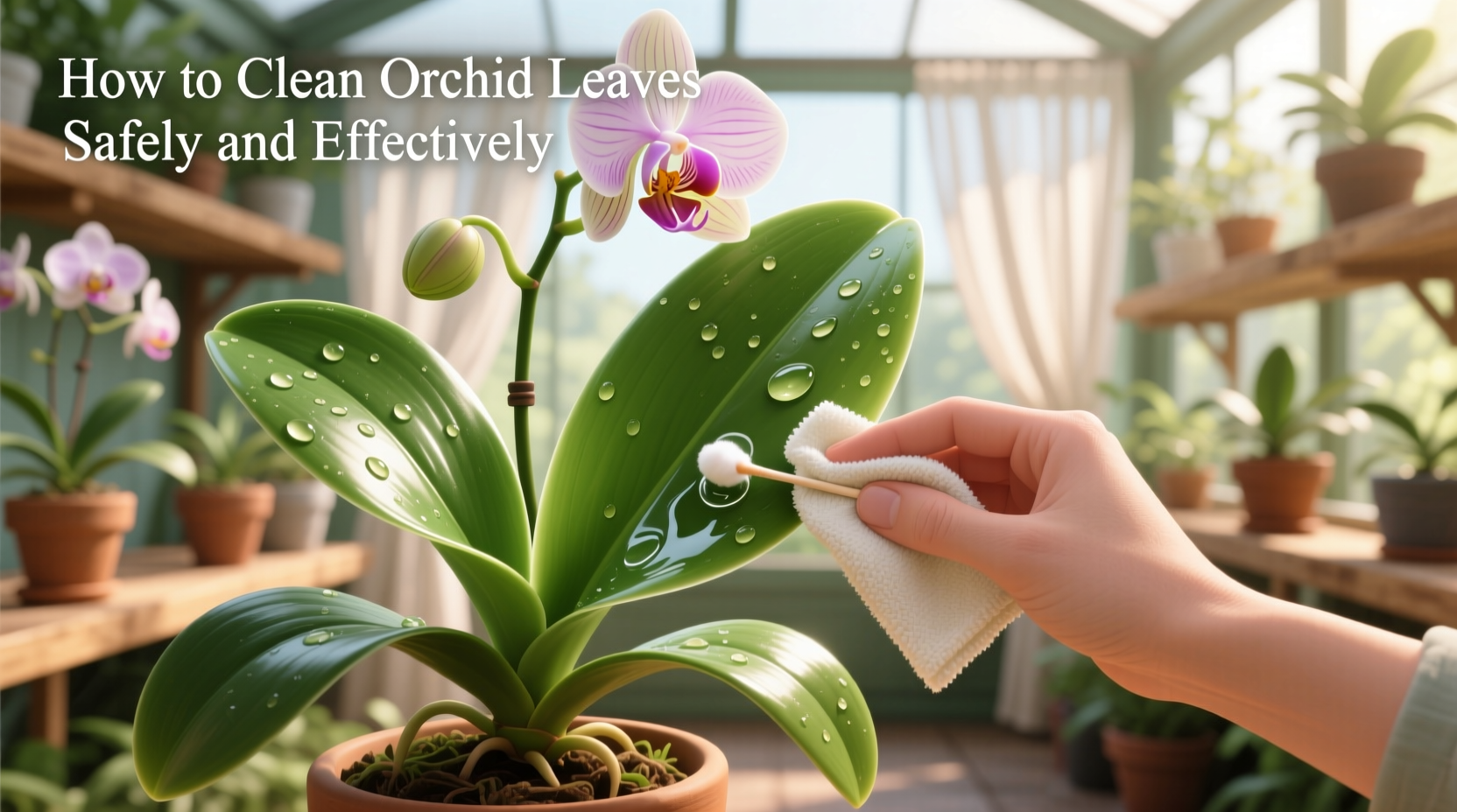 How to Clean Orchid Leaves Safely and Effectively