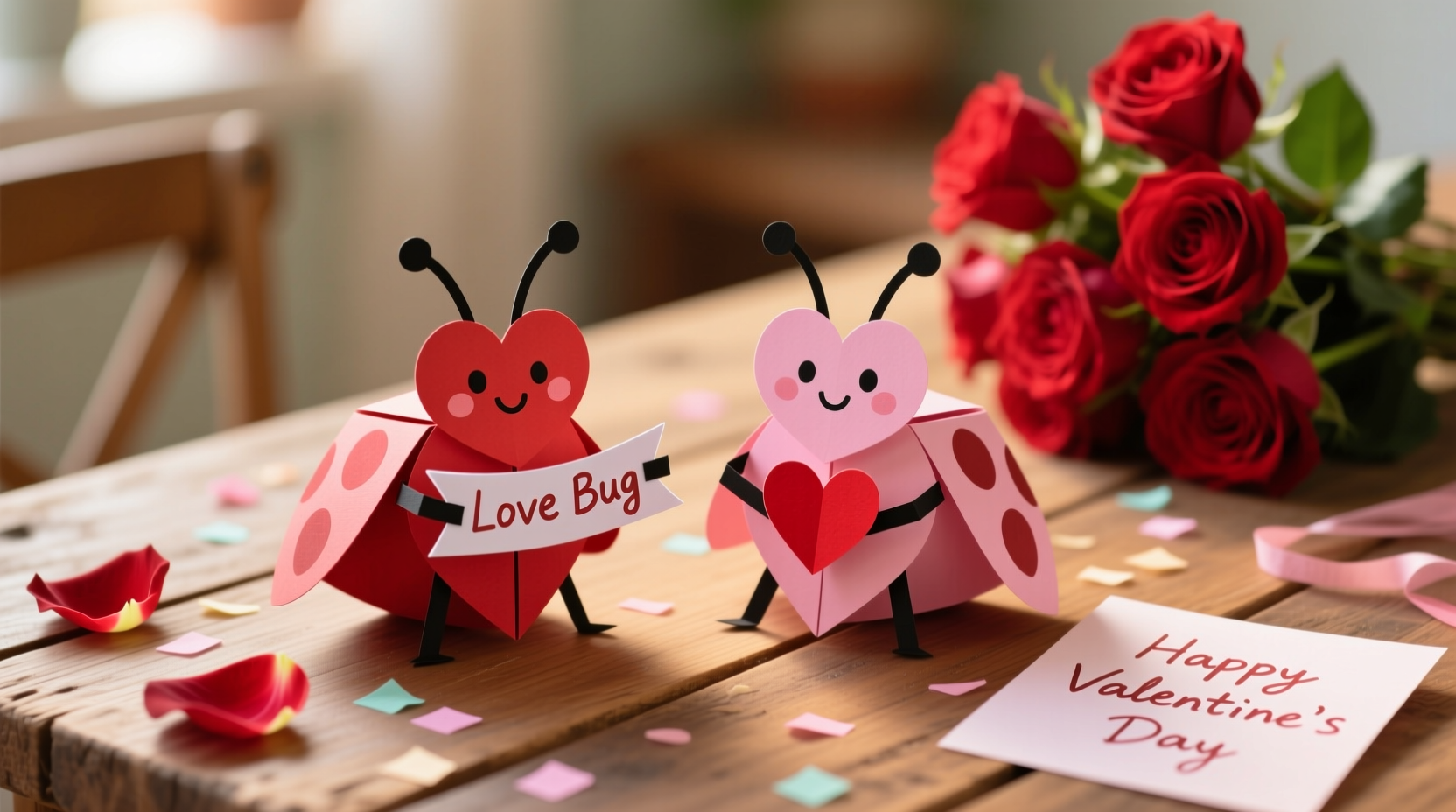 How to Make Love Bugs for Valentine's Day at Home