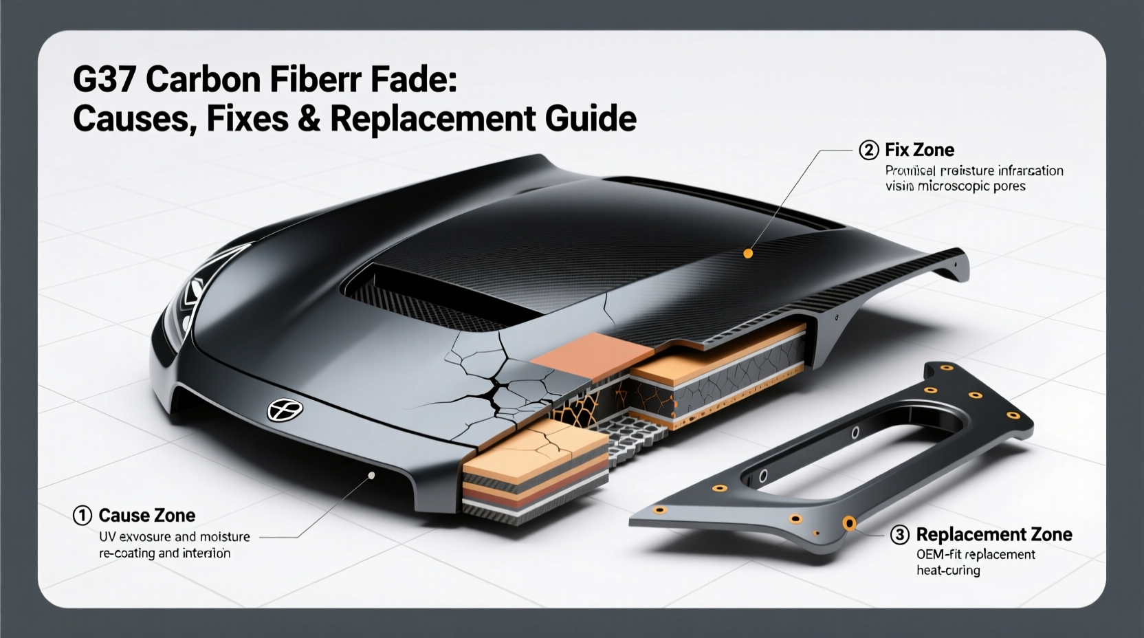 G37 Carbon Fiber Fade: Causes, Fixes & Replacement Guide