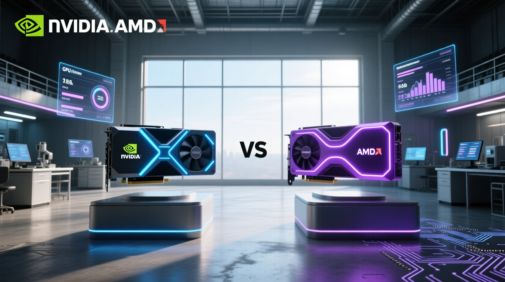 NVIDIA vs AMD GPU: What’s Best for Gaming, AI, and Creative Work?