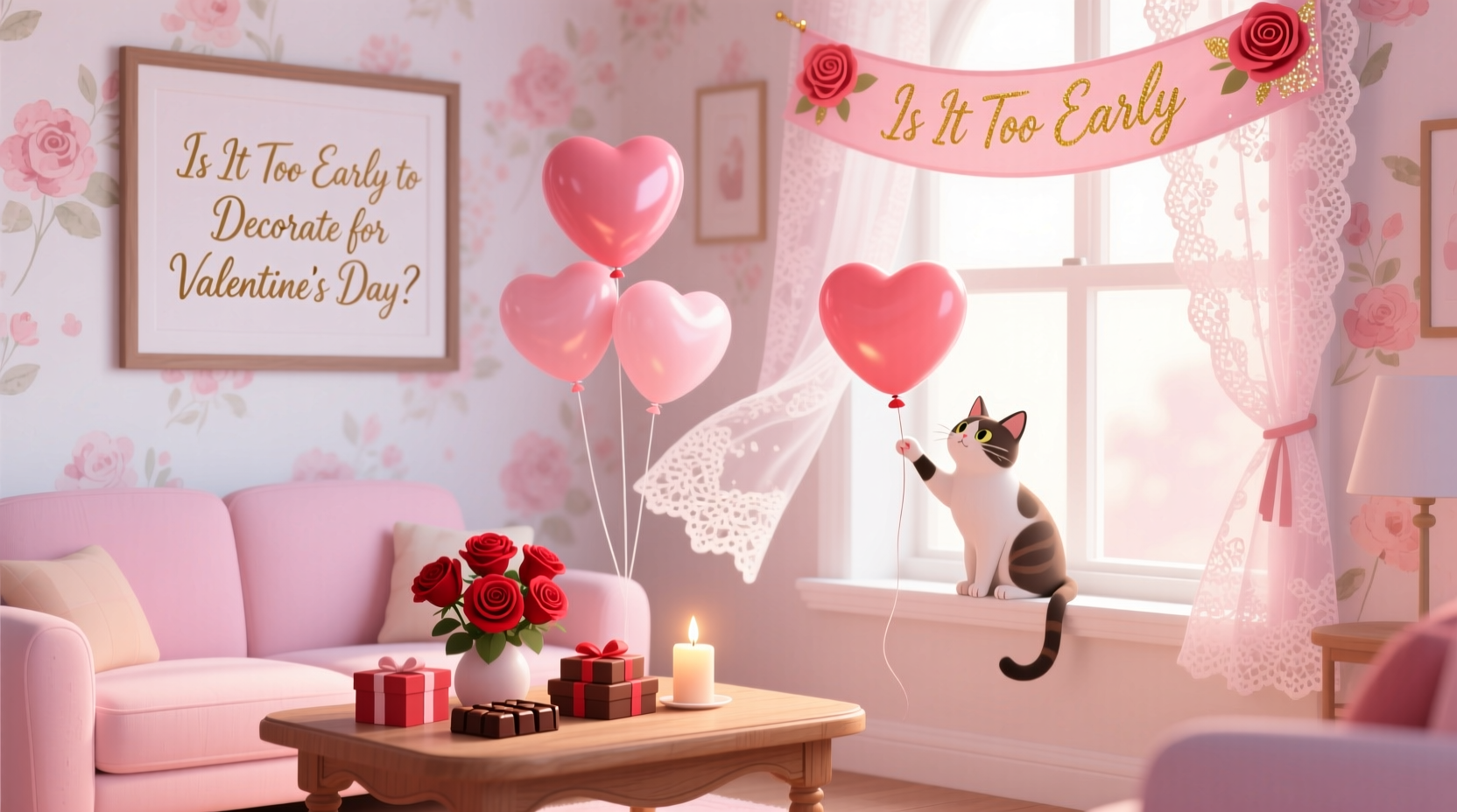 Is It Too Early to Decorate for Valentine's Day?