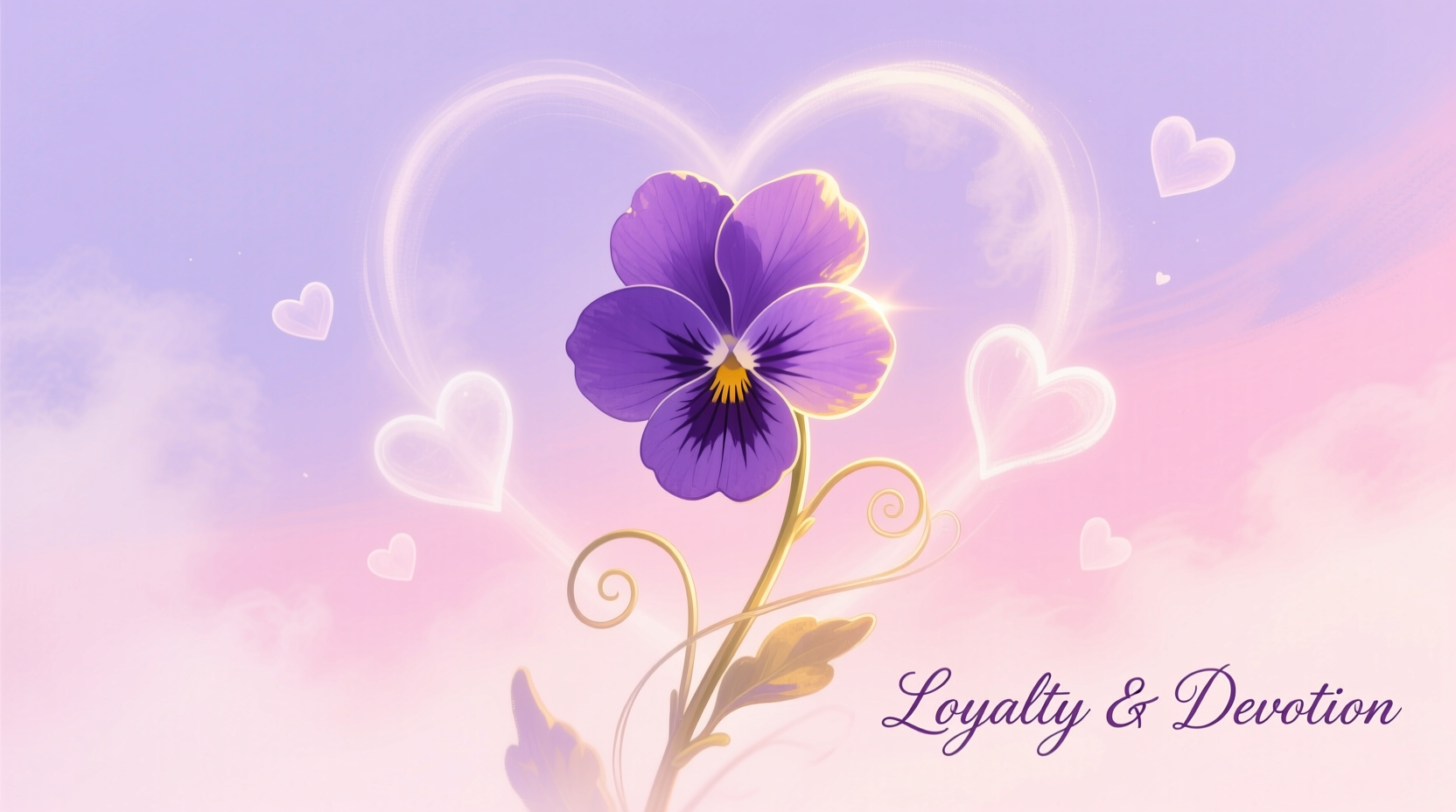 What Does Violet Represent on Valentine's Day?