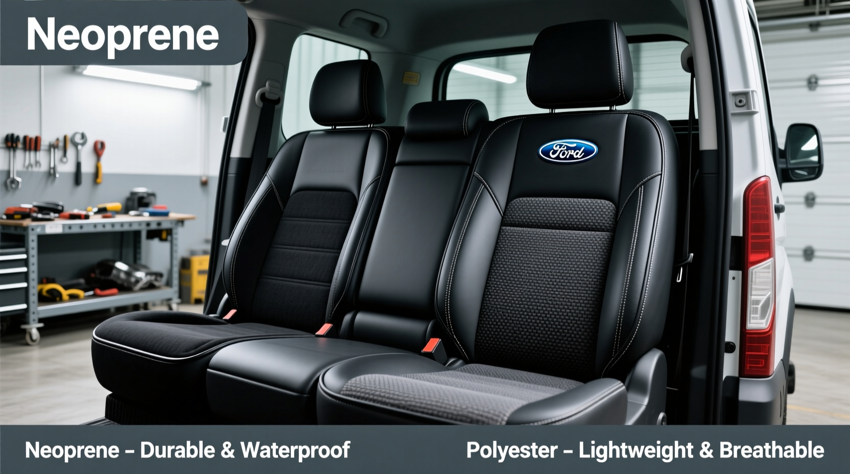 Neoprene vs Polyester for Ford Transit MK7 Seat Covers