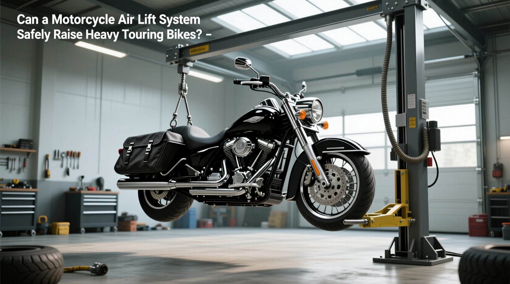 How to Choose a Motorcycle Air Lift for Touring Bikes