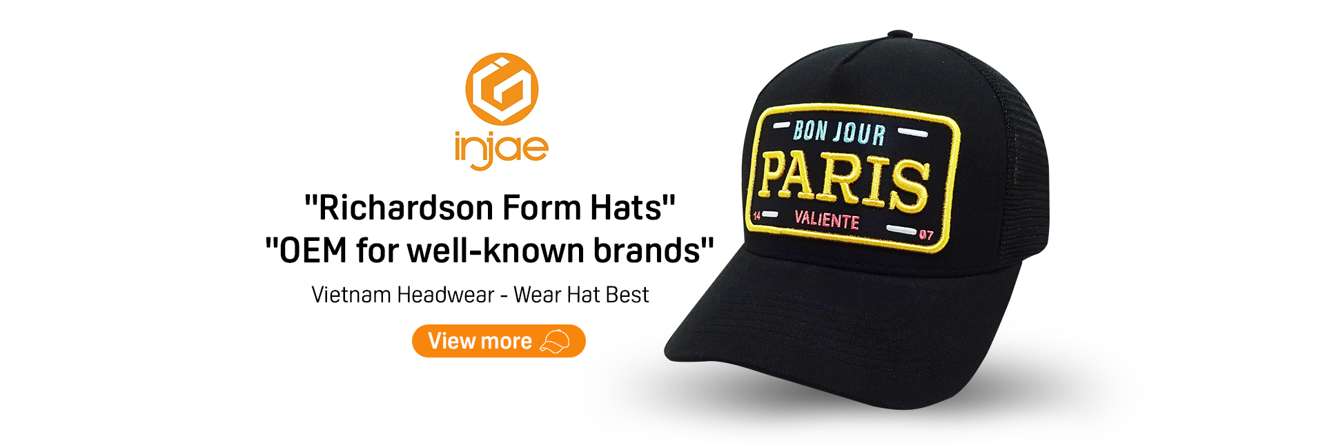 INJAE VINA CO., LTD - Sport Caps, Golf Caps