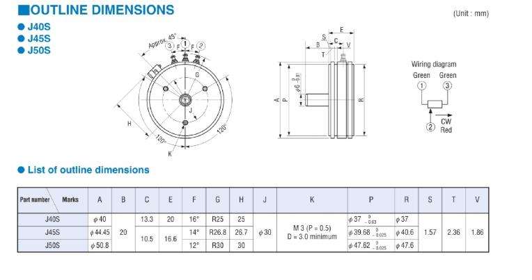 Japanese Copal Potentiometer J40S J50S Conductive plastic potentiometer ...